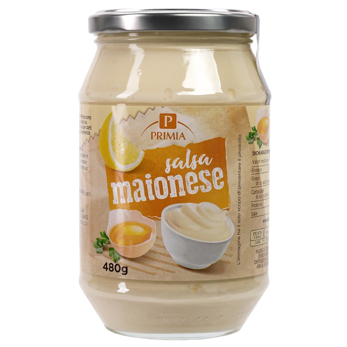 MAIONESE PRIMIA 480 g - Tigros
