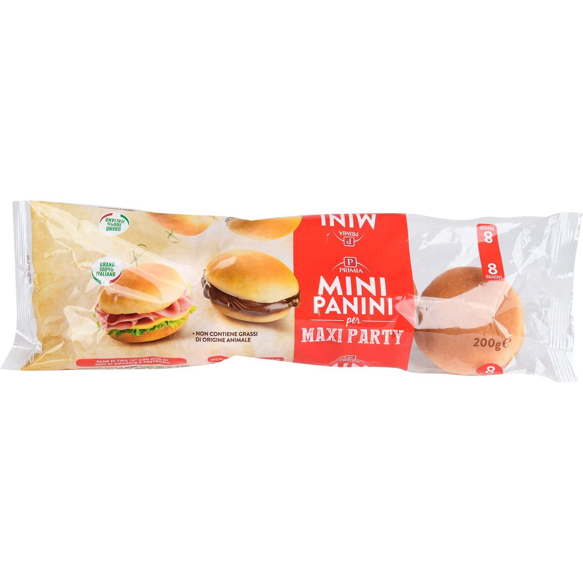 MINI PANINI MAXI PARTY PRIMIA 200 g - Tigros