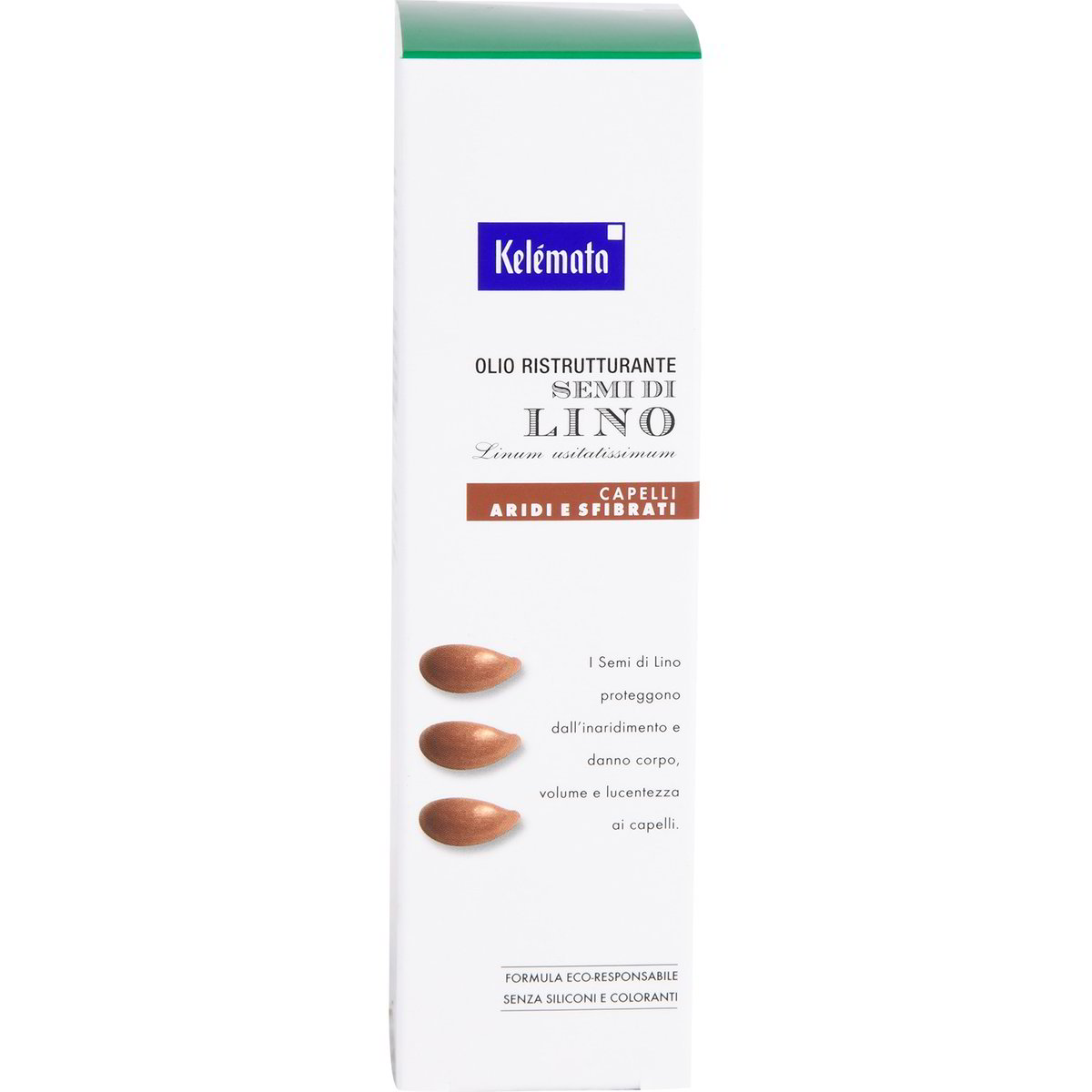 OLIO RISTRUTTURANTE SEMI LINO KELEMATA 100 ml - Tigros