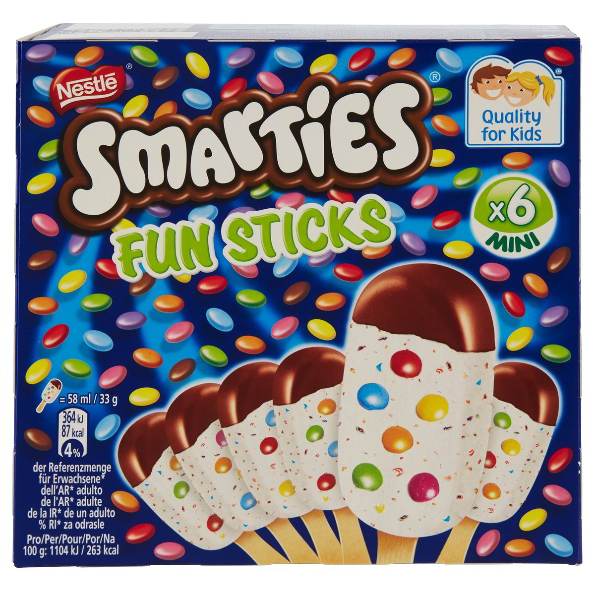 STECCO FUN STICK SMARTIES GR.198 - PZ.6 - Tigros