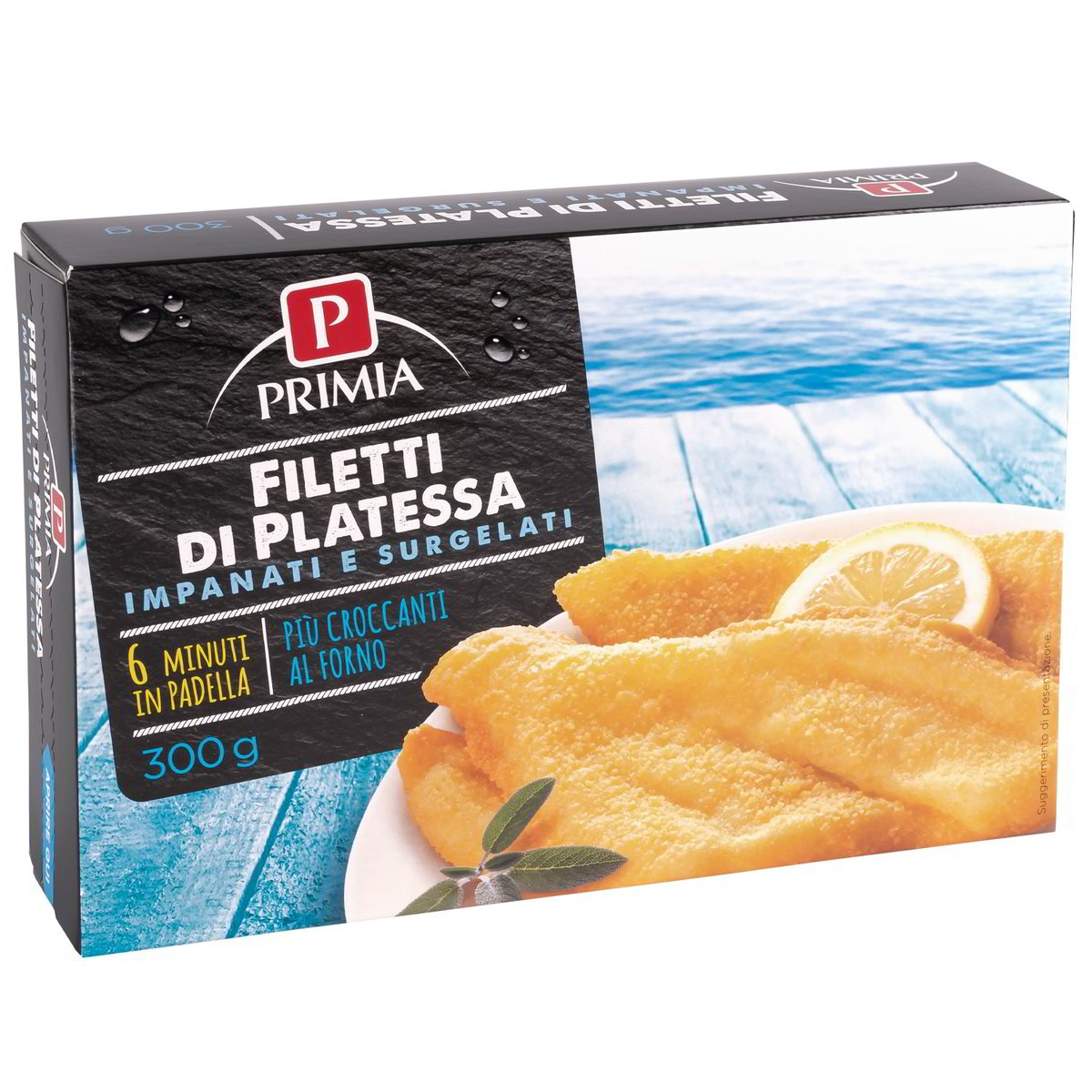FILETTI DI PLATESSA IMPANATI PRIMIA 300 g - Tigros