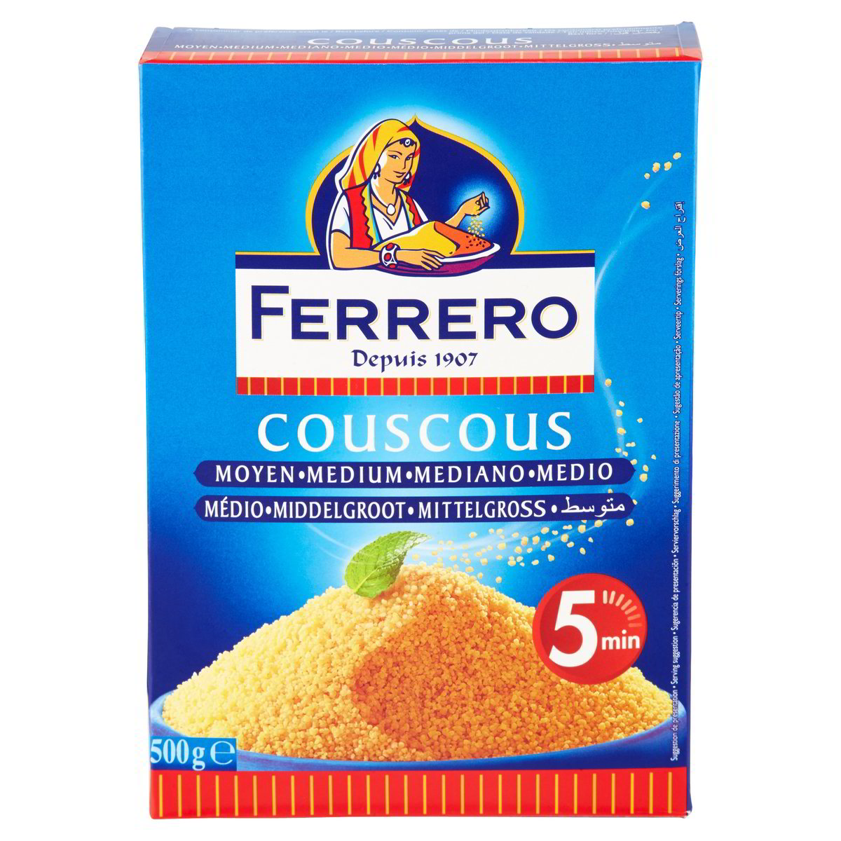 COUSCOUS PRECOTTO FERRERO 500 g - Tigros
