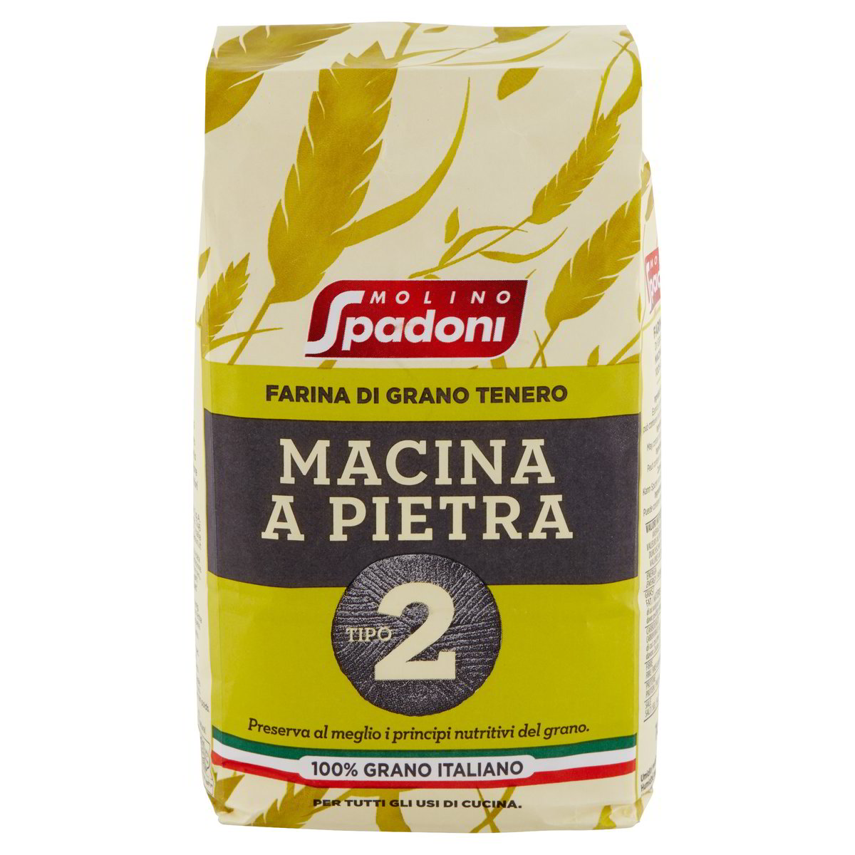 FARINA "TIPO 2" MACINATA A PIETRA SPADONI 1 kg - Tigros