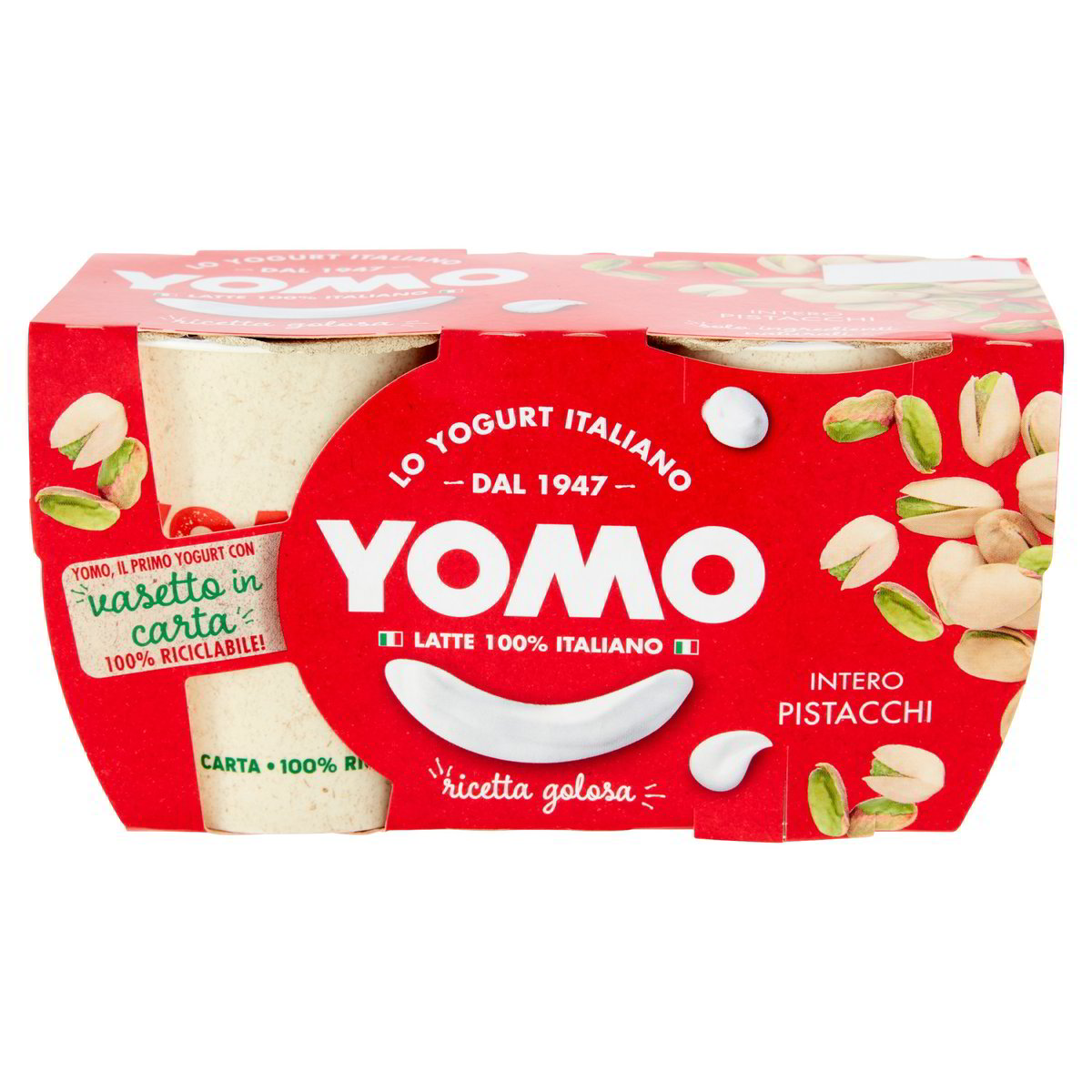 YOGURT INTERO PISTACCHIO YOMO GR.125x2 - Tigros