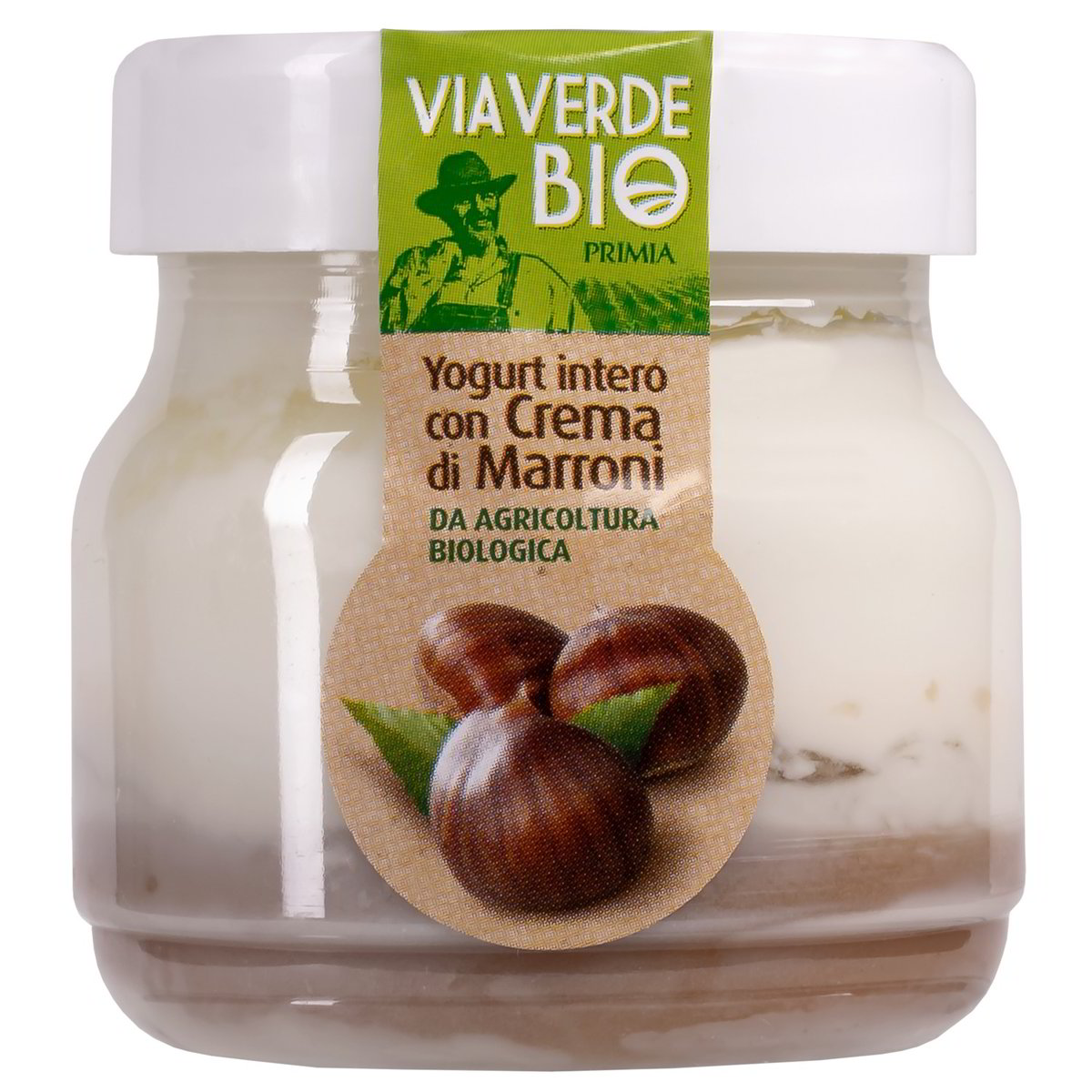 YOGURT CREMA DI MARRONI BIO VIA VERDE BIO 125 g - Tigros