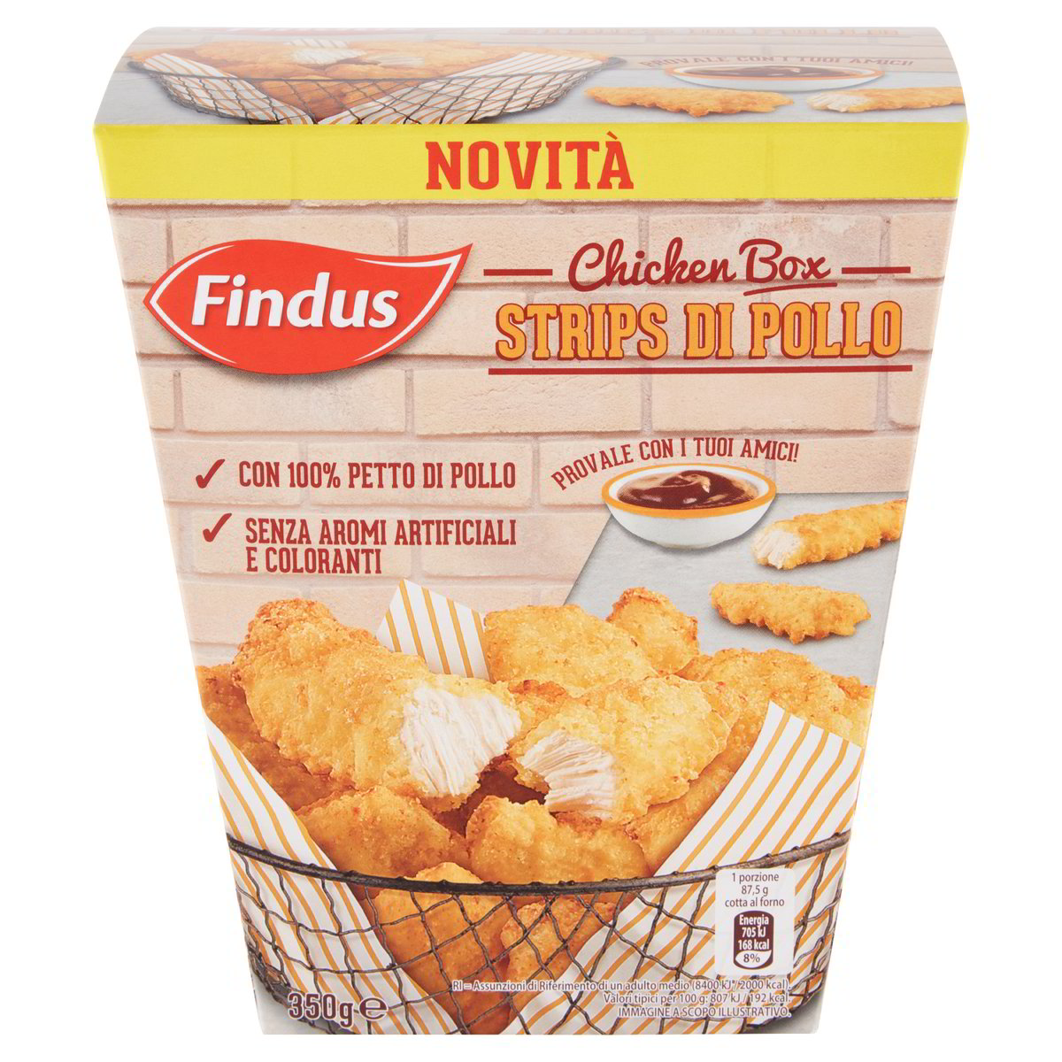 STRIPS DI POLLO FINDUS GR.350 - Tigros
