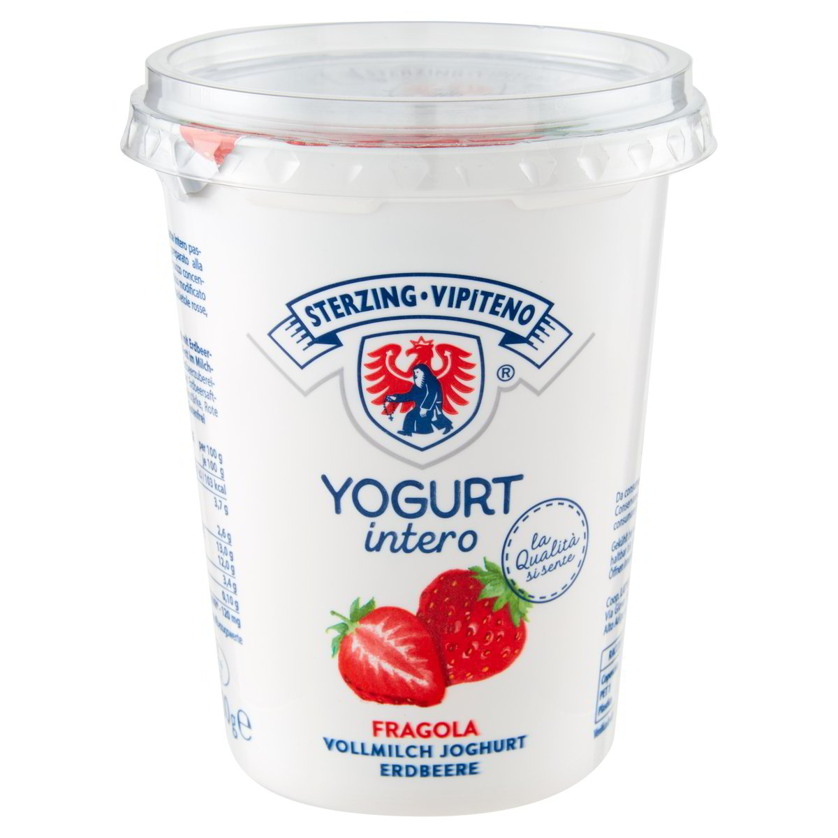 YOGURT INTERO FRAGOLA STERZING VIPITENO 500 g - Tigros