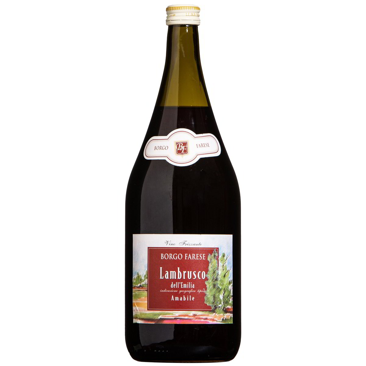 LAMBRUSCO EMILIA AMABILE CHIARLI BORGO FARESE 1,5 litri - Tigros