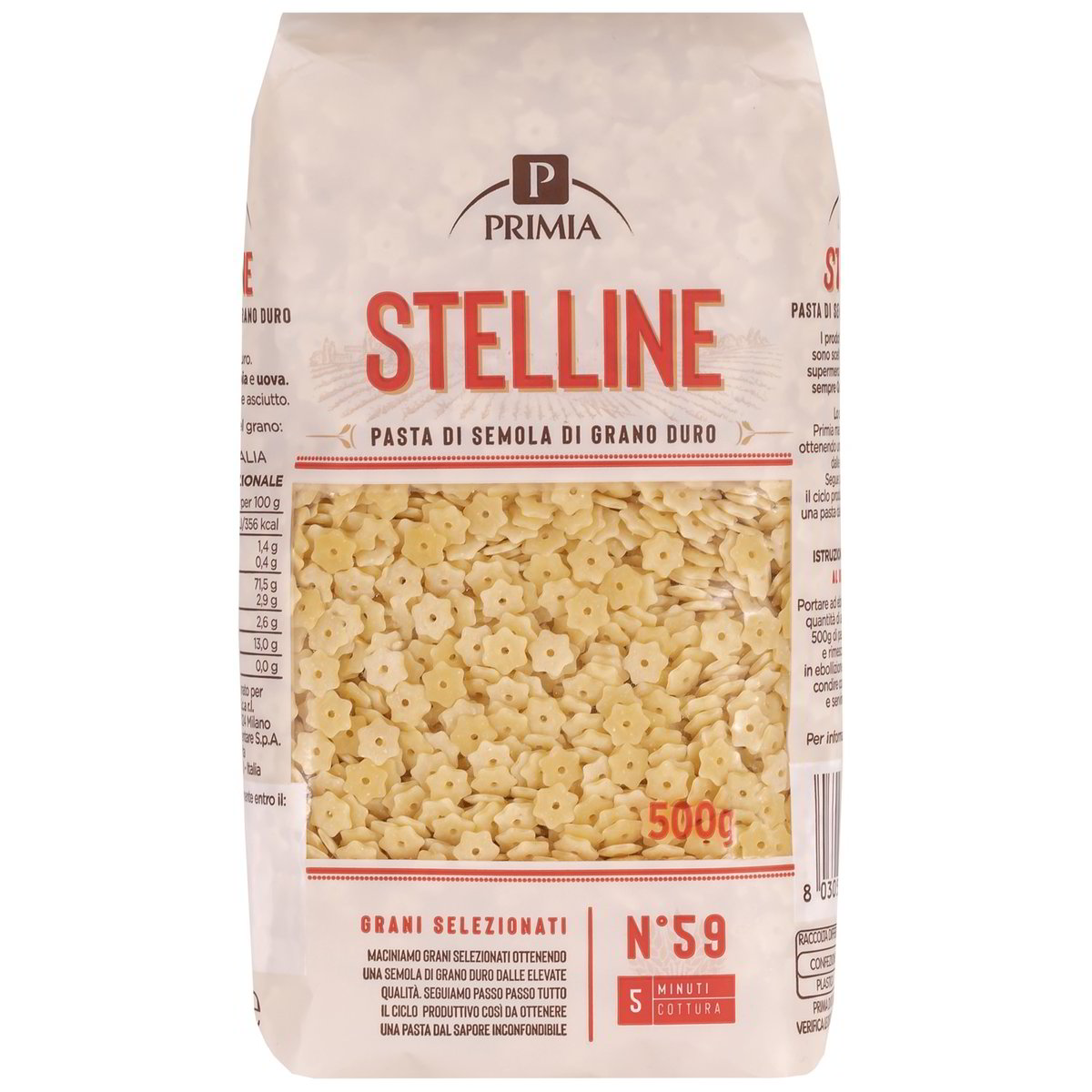 STELLINE N°59 PRIMIA 500 g - Tigros