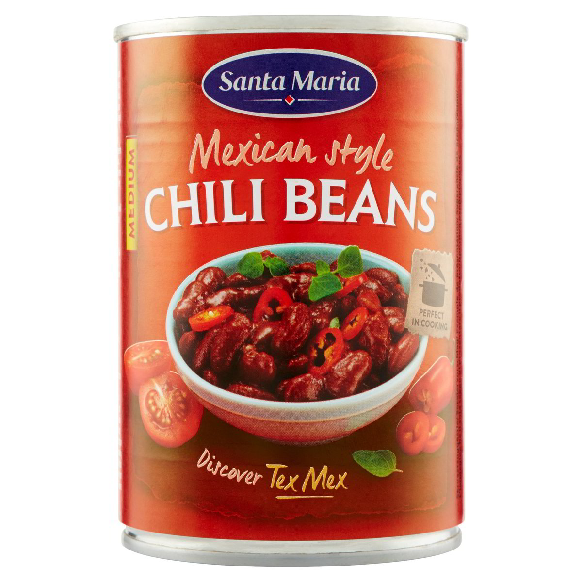 CHILI BEANS FAG.MESSICANI SANTA MARIA 410 g - Tigros