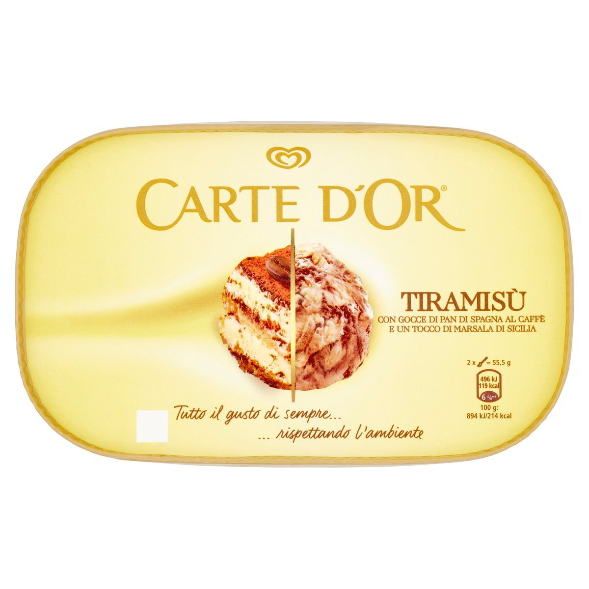 CLASSICO TIRAMISU' CARTE D'OR 500 g - Tigros