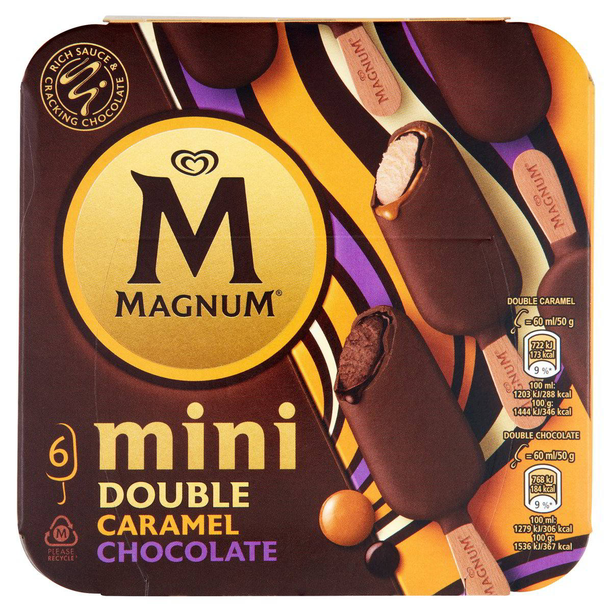 MAGNUM MINI DOUBLE ALGIDA GR.300 - PZ.6 - Tigros