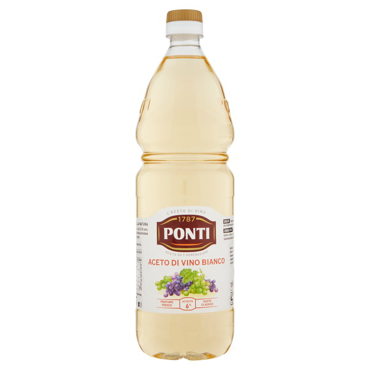 ACETO DI VINO BIANCO PONTI 1 litro - Tigros