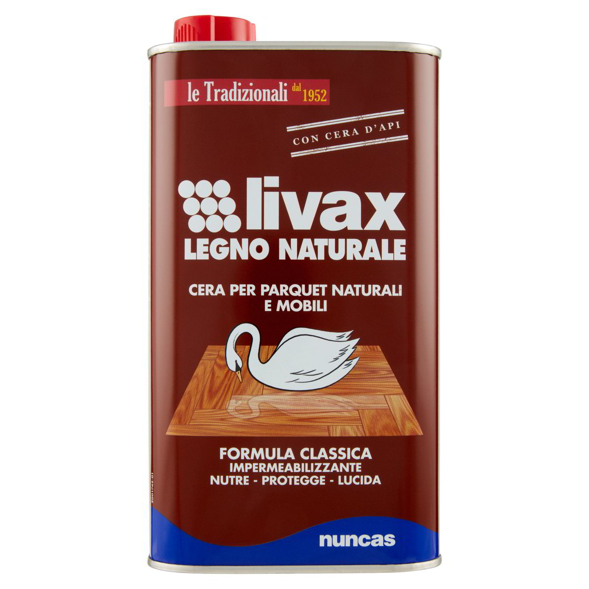 CERA LIVAX LEGNO NATURALE NUNCAS 1 litro - Tigros