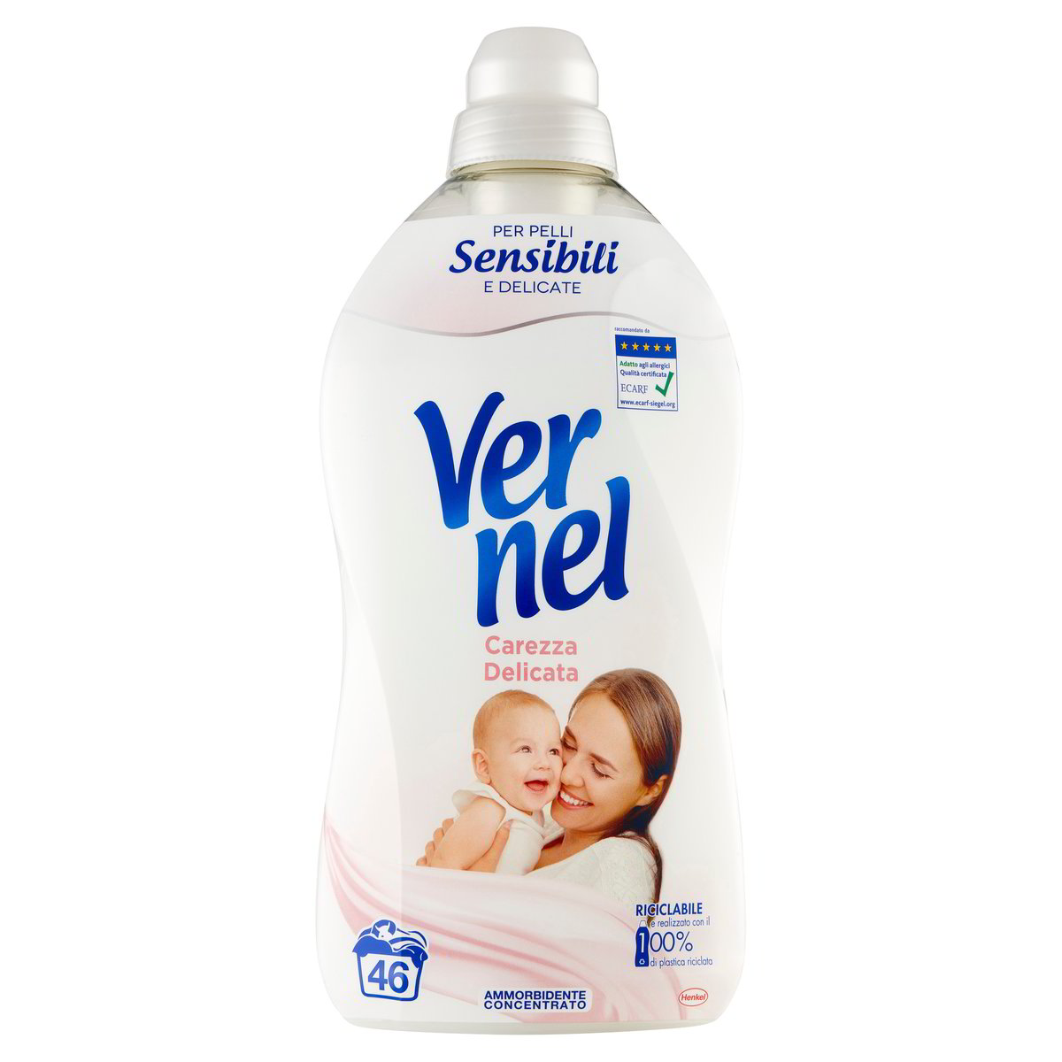 AMMORBIDENTE CAREZZA DELICATA VERNEL 1,15 litri - 46 lavaggi - Tigros