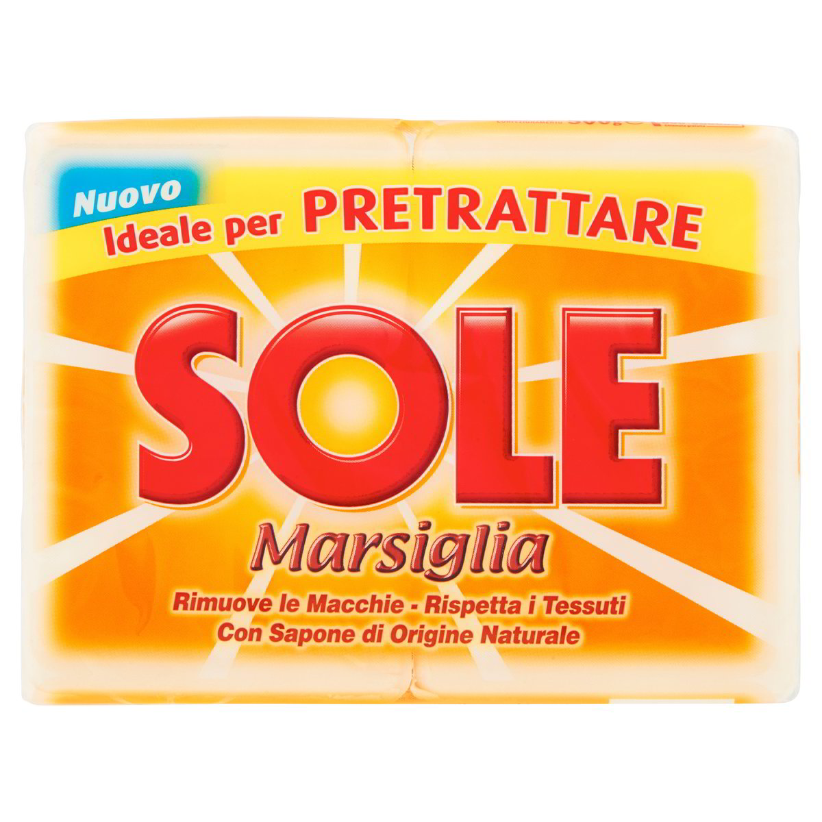 SAPONE PER BUCATO BIANCO A MANO SOLE 250 GR. X2 - Tigros