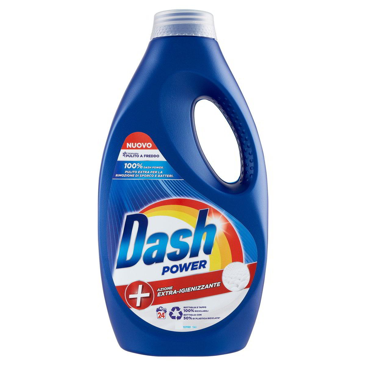DET.LIQUIDO EXTRA-IGIENIZZANTE DASH POWER ML.1200 - 24 LAVAGGI - Tigros