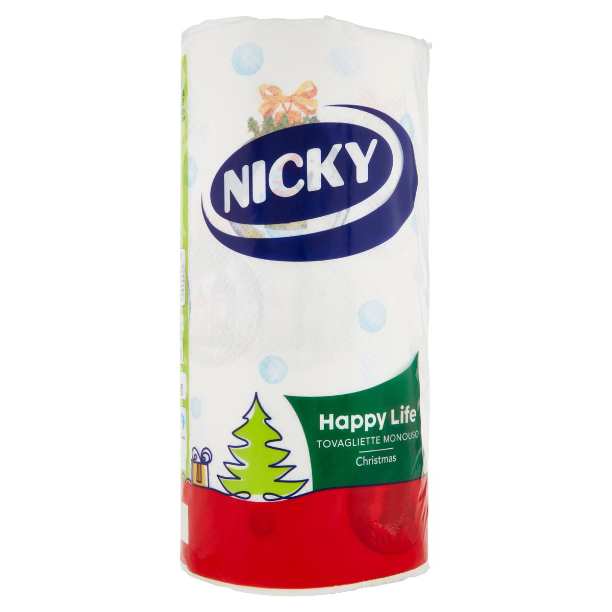 TOVAGLIETTE MONOUSO NATALE NICKY 60 STRAPPI - Tigros