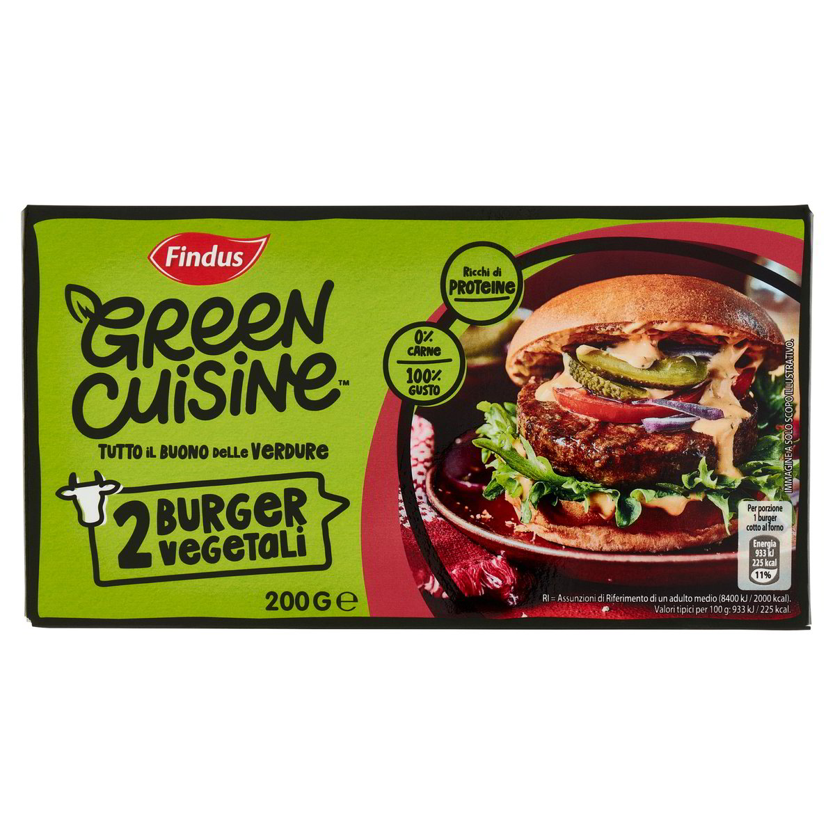 BURGER VEGETALI FINDUS GR.200 - Tigros
