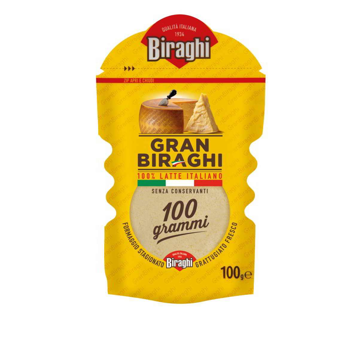 GRATTUGIATO FRESCO GRAN BIRAGHI 100 g - Tigros