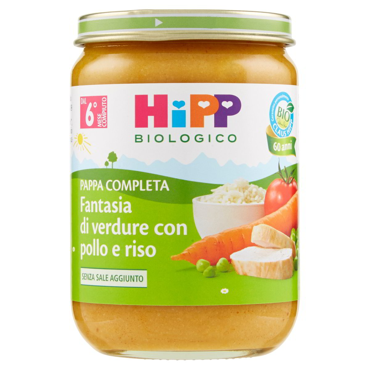 FANTASIA VERDUR.POLLO RISO BIO HIPP 190 g - Tigros