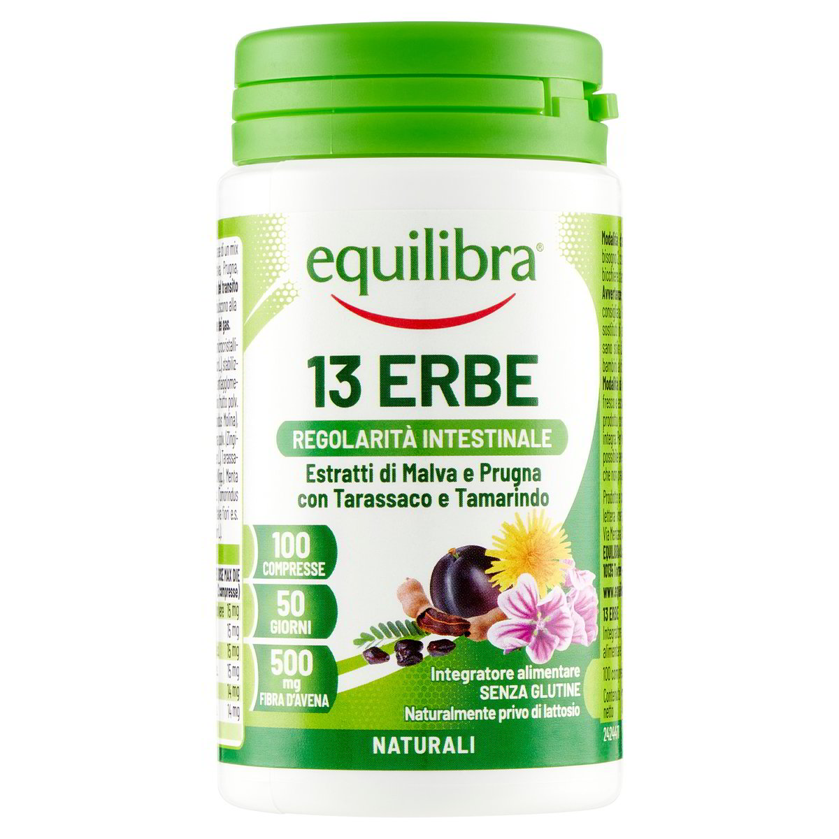 COMPRESSE 13 ERBE CON FIBRA EQUILIBRA PZ.100 - Tigros