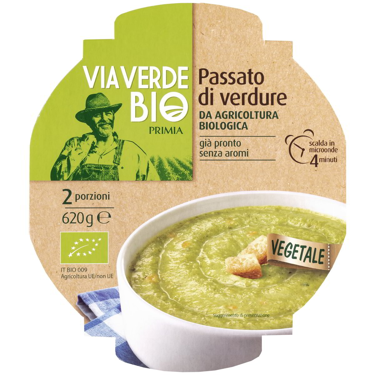 PASSATO DI VERDURE VIA VERDE BIO 620 g - Tigros