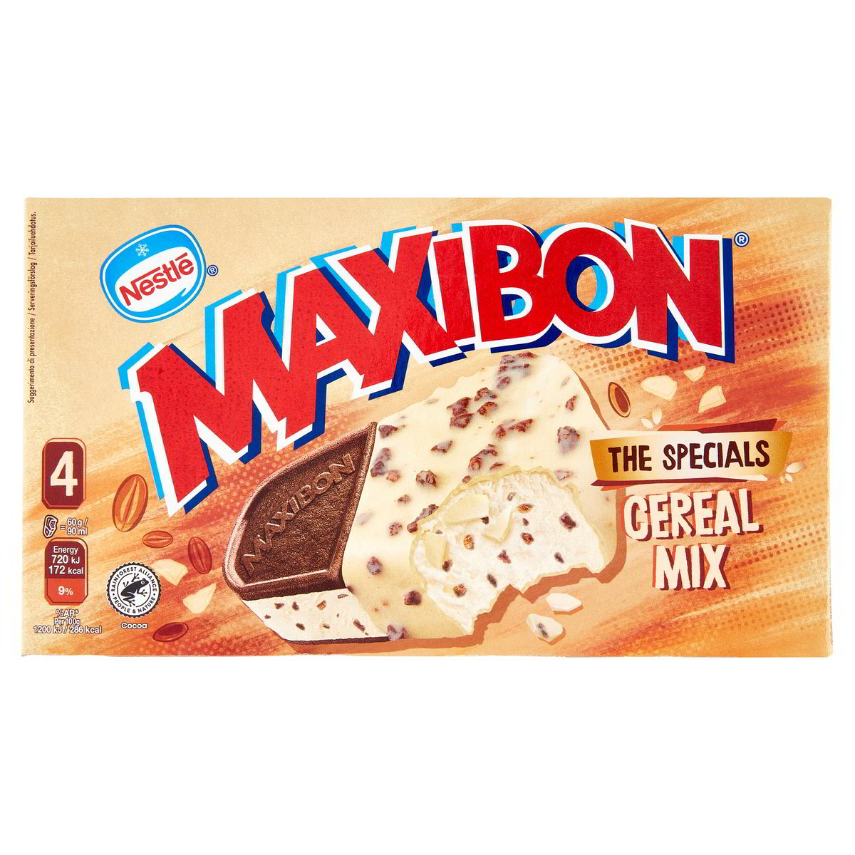 MAXIBON CEREAL MIX NESTLE' GR. 240 - PZ.4 - Tigros