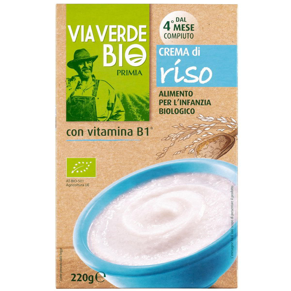 CREMA DI RISO VIA VERDE BIO 220 g - Tigros