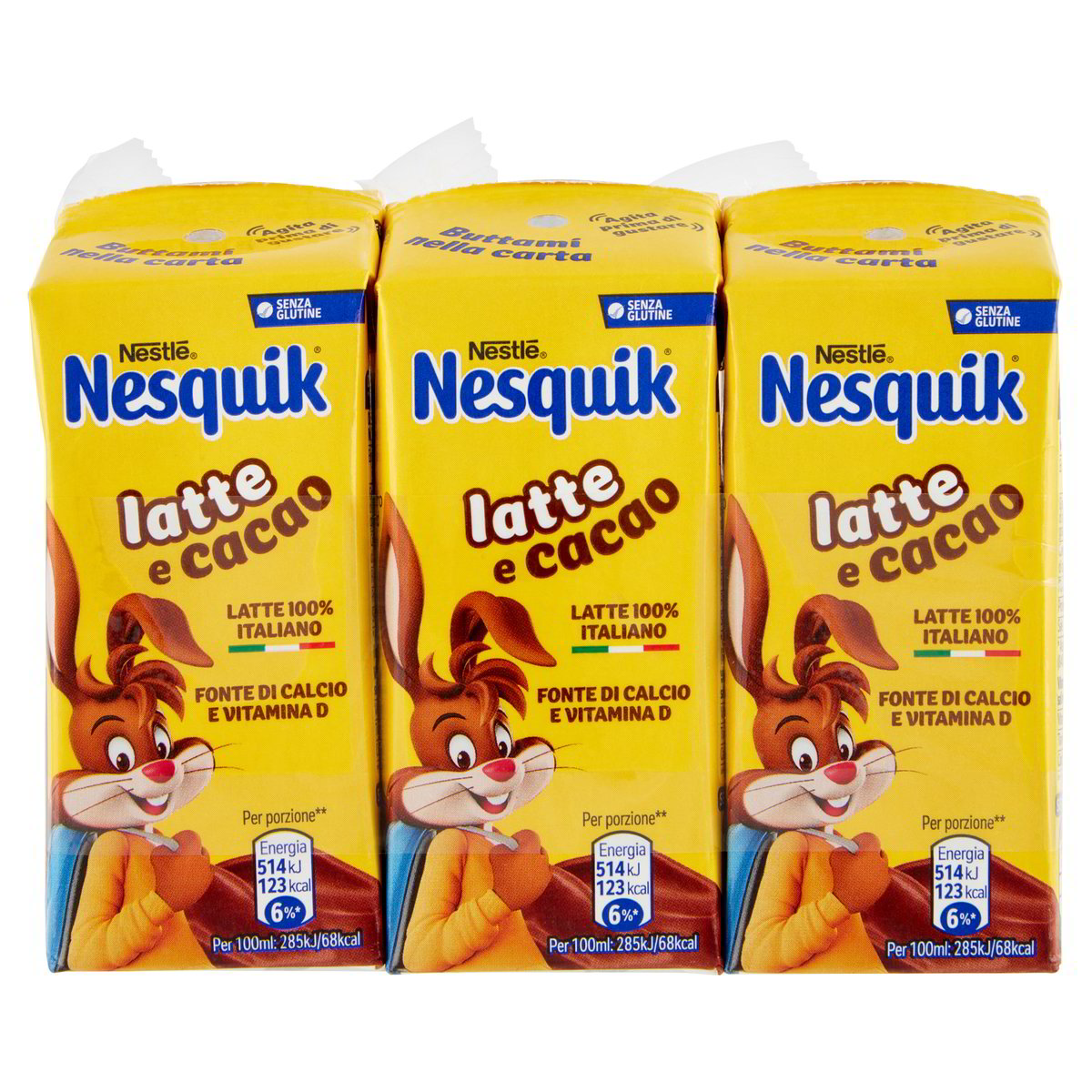 NESQUIK READY T/DRINK NESTLE' 180 ml x 3 - Tigros