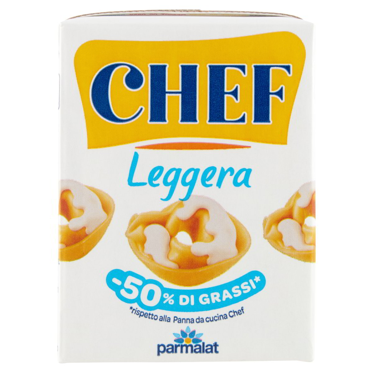 PANNA LEGGERA CHEF PARMALAT 200 ml - Tigros