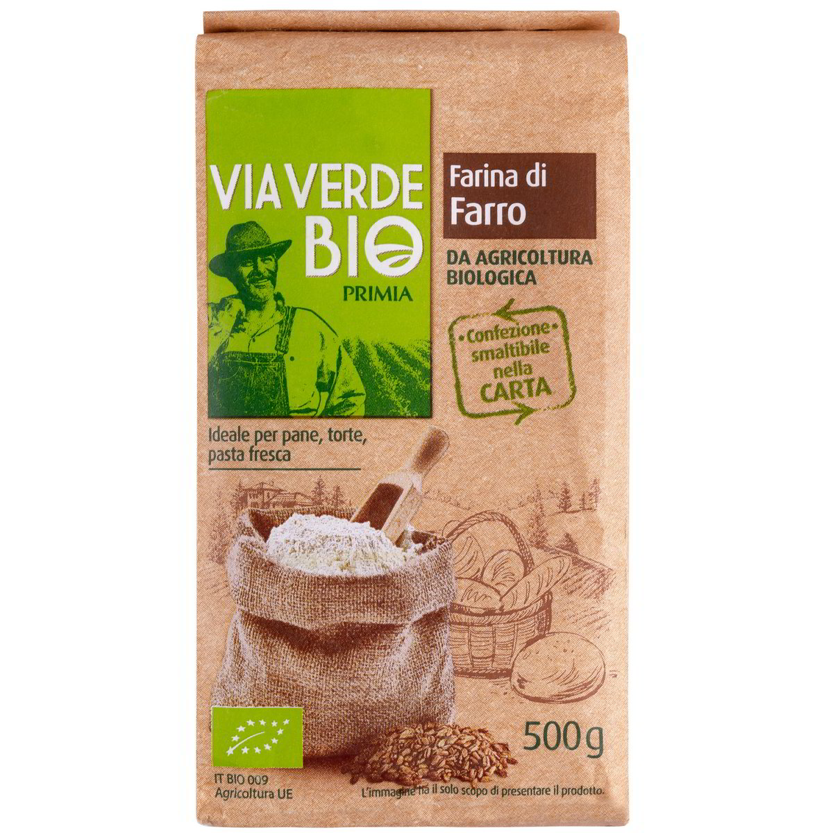 FARINA DI FARRO VIA VERDE BIO 500 g - Tigros