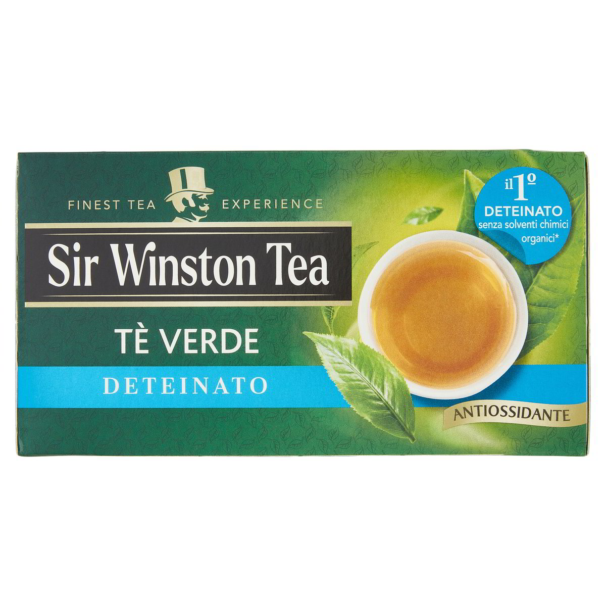 TEA VERDE DETEINATO SIR WINSTON 35 g - 20 filtri - Tigros