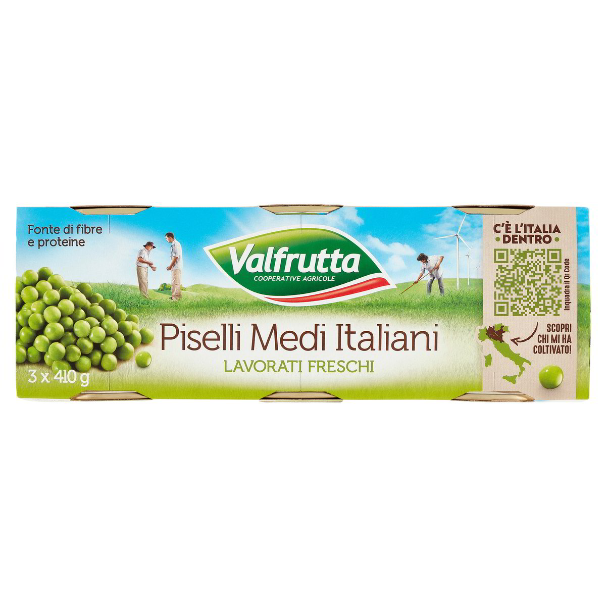 PISELLI MEDI VALFRUTTA 270 g x 3 - Tigros