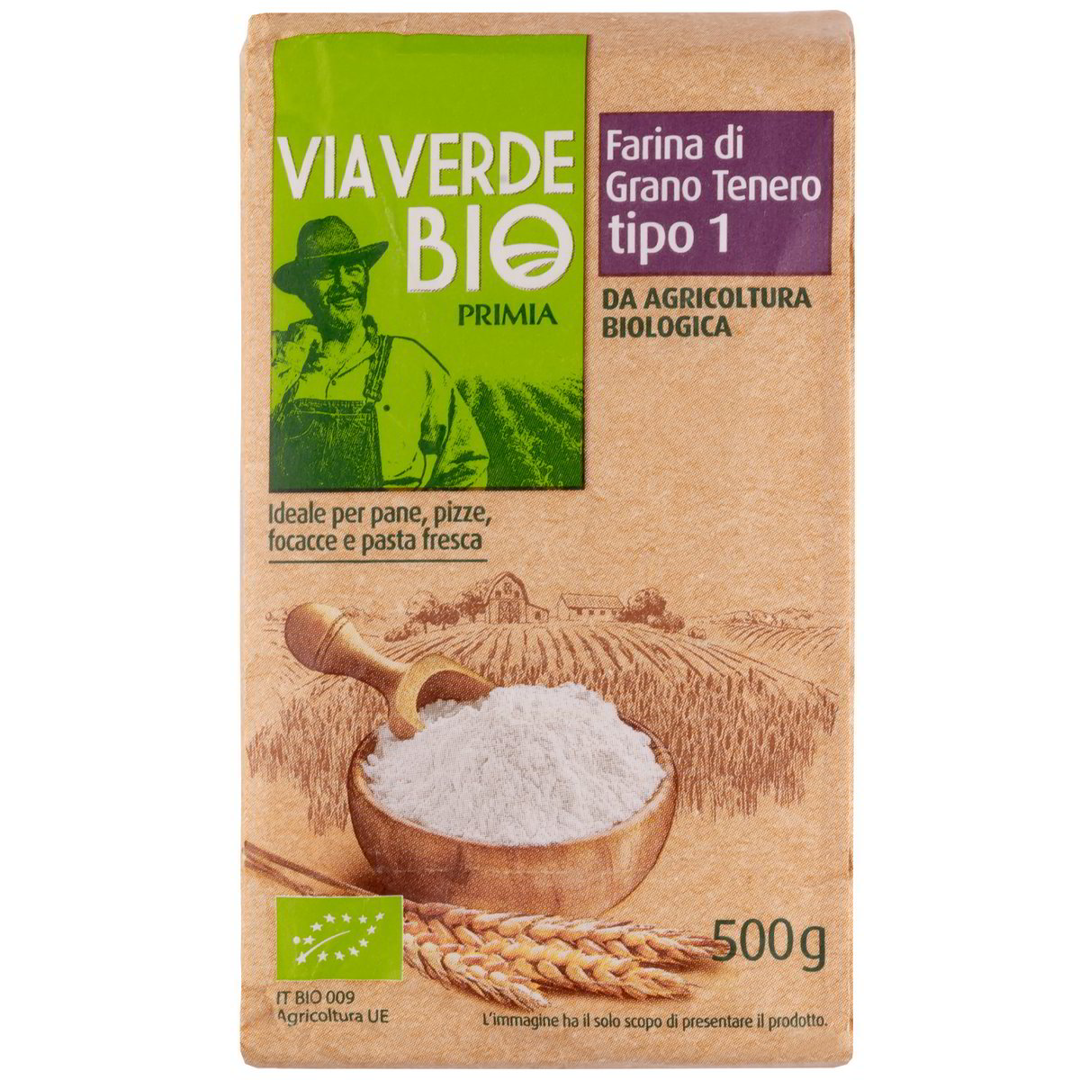 FARINA DI GRANO TENERO TIPO 1 VIA VERDE BIO 500 g - Tigros