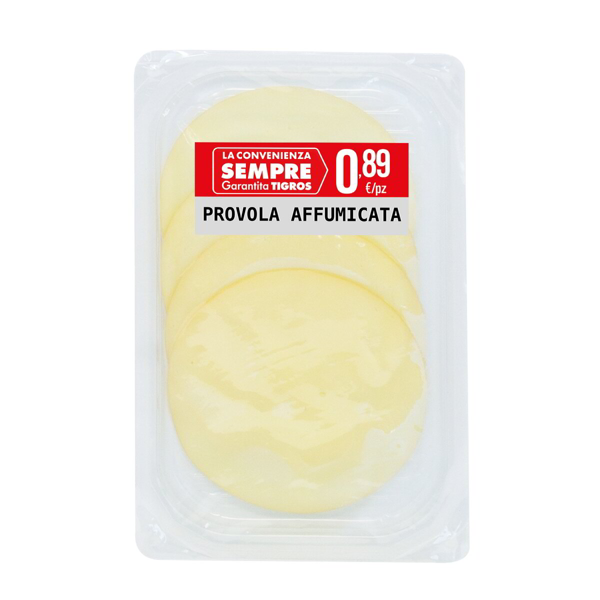 PROVOLA AFFUMICATA A FETTE GR.60 - 4 FETTE - Tigros