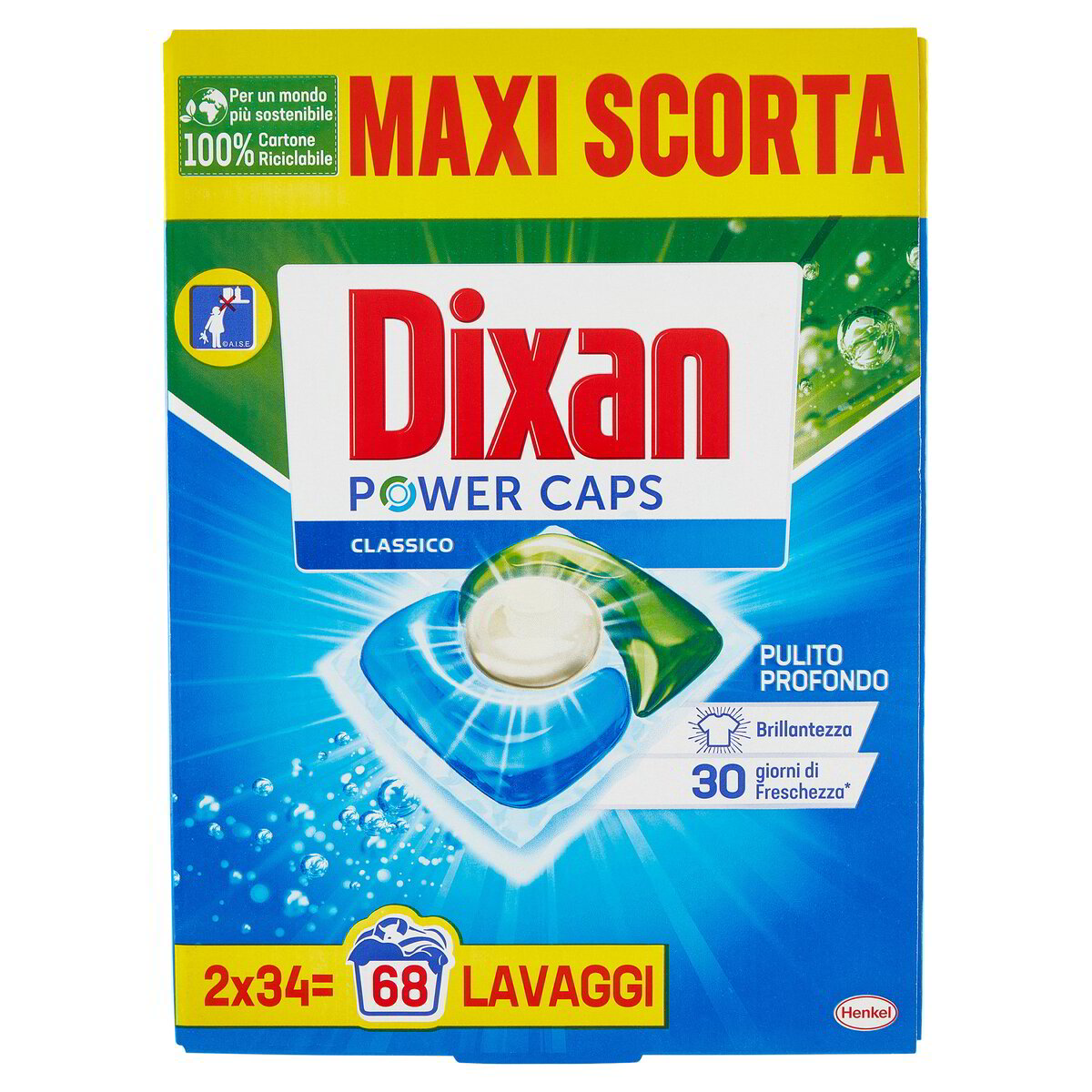CAPSULE DET.POWER CLASSICO DIXAN 34X2 CAPS - Tigros