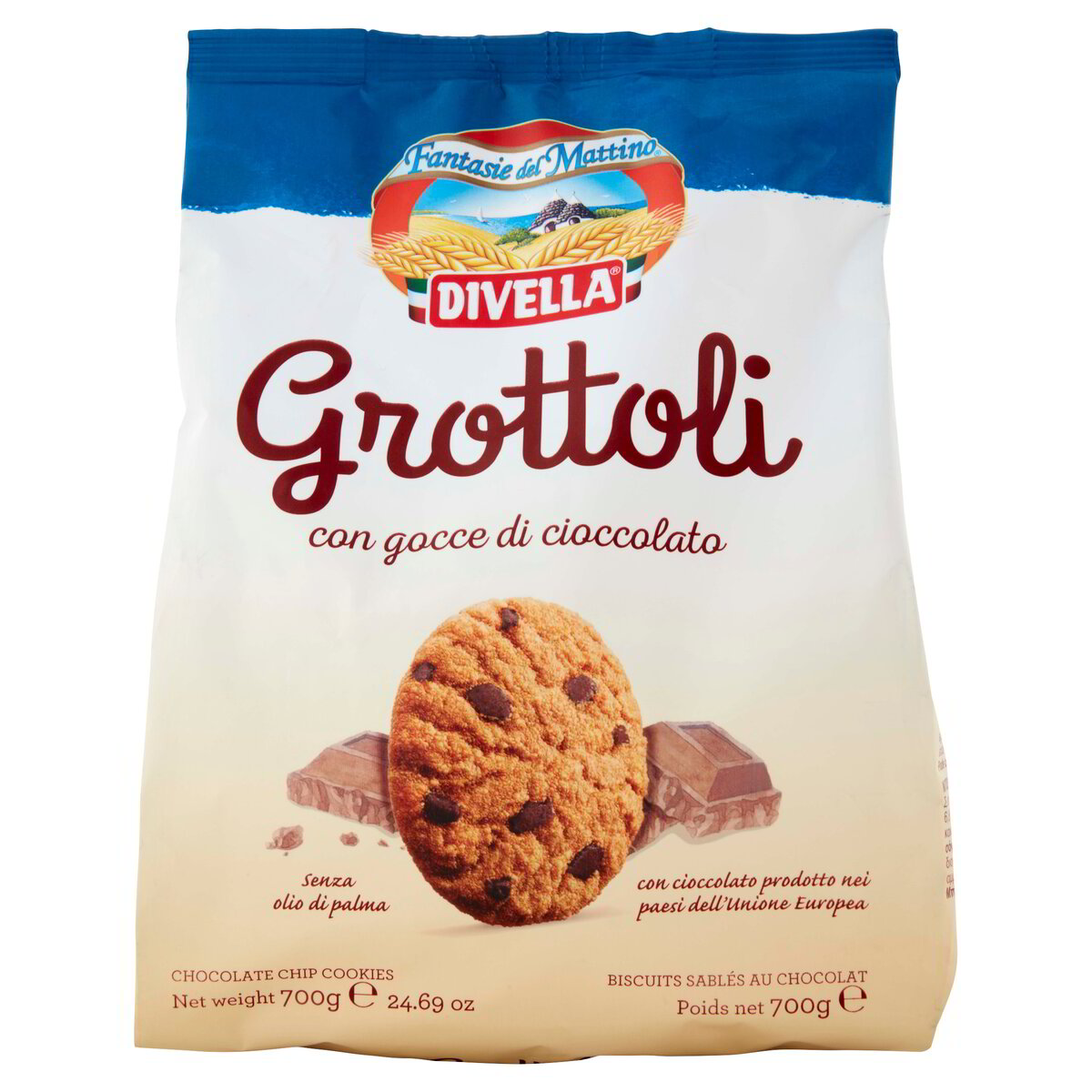 GROTTOLI CON GOCCE DI CIOCCOLATO DIVELLA 700 g - Tigros
