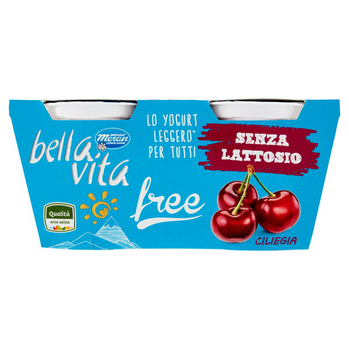YOGURT CILIEGIA BELLA VITA FREE 125 g x 2 - Tigros