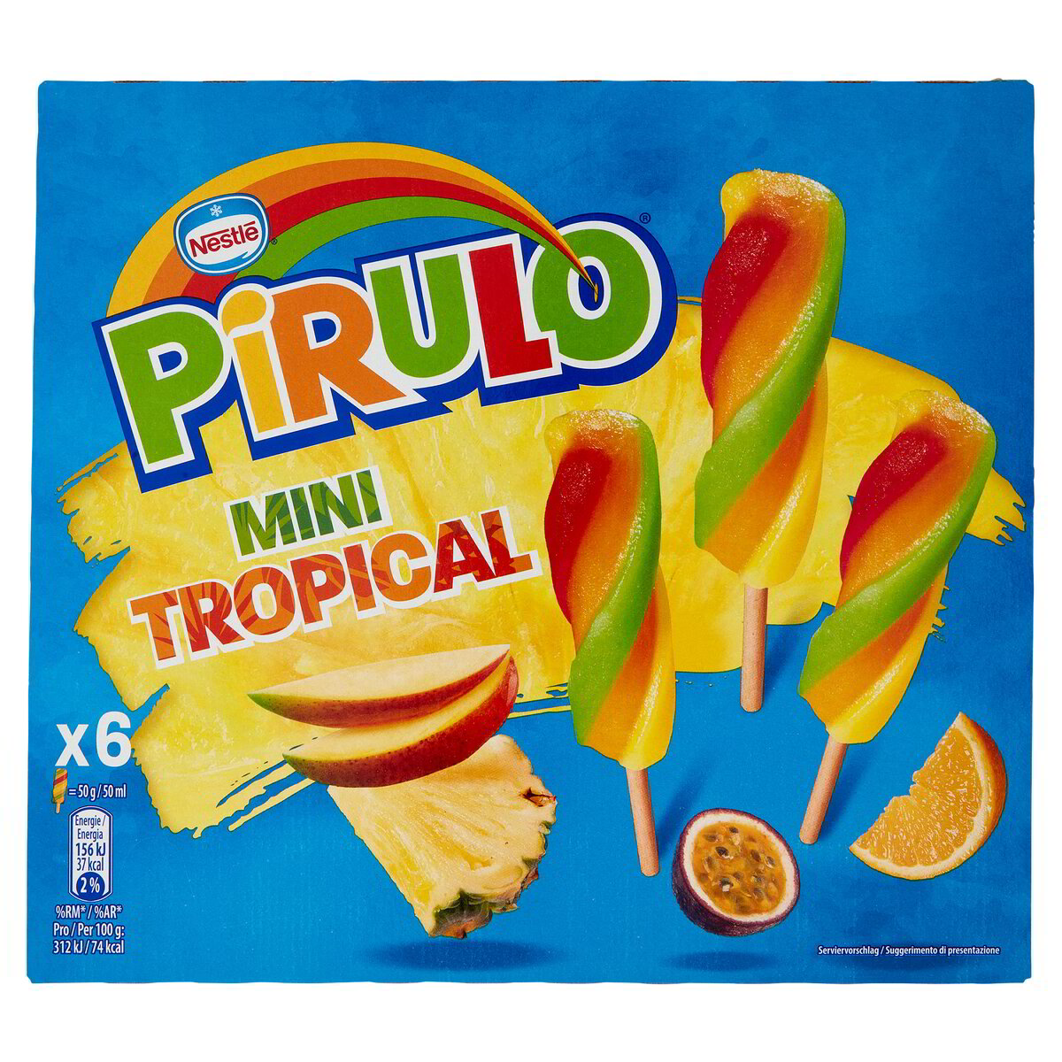 PIRULO TROPICAL MINI NESTLE 300 g - 6 pz - Tigros