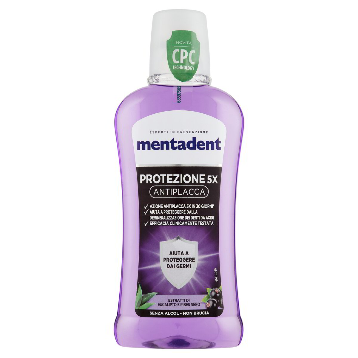 COLLUT.PROTEZIONE 5X ANTIPLACCA MENTADENT 400 ml - Tigros