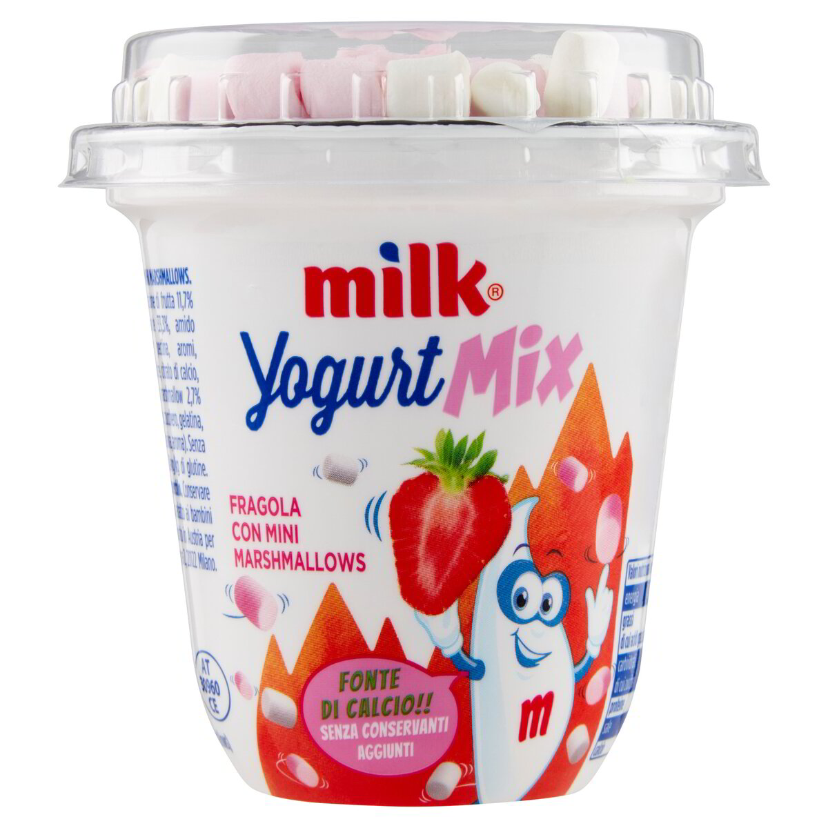 YOGURT FRAGOLA/MARSHMALLOWS MILK 110 g - Tigros