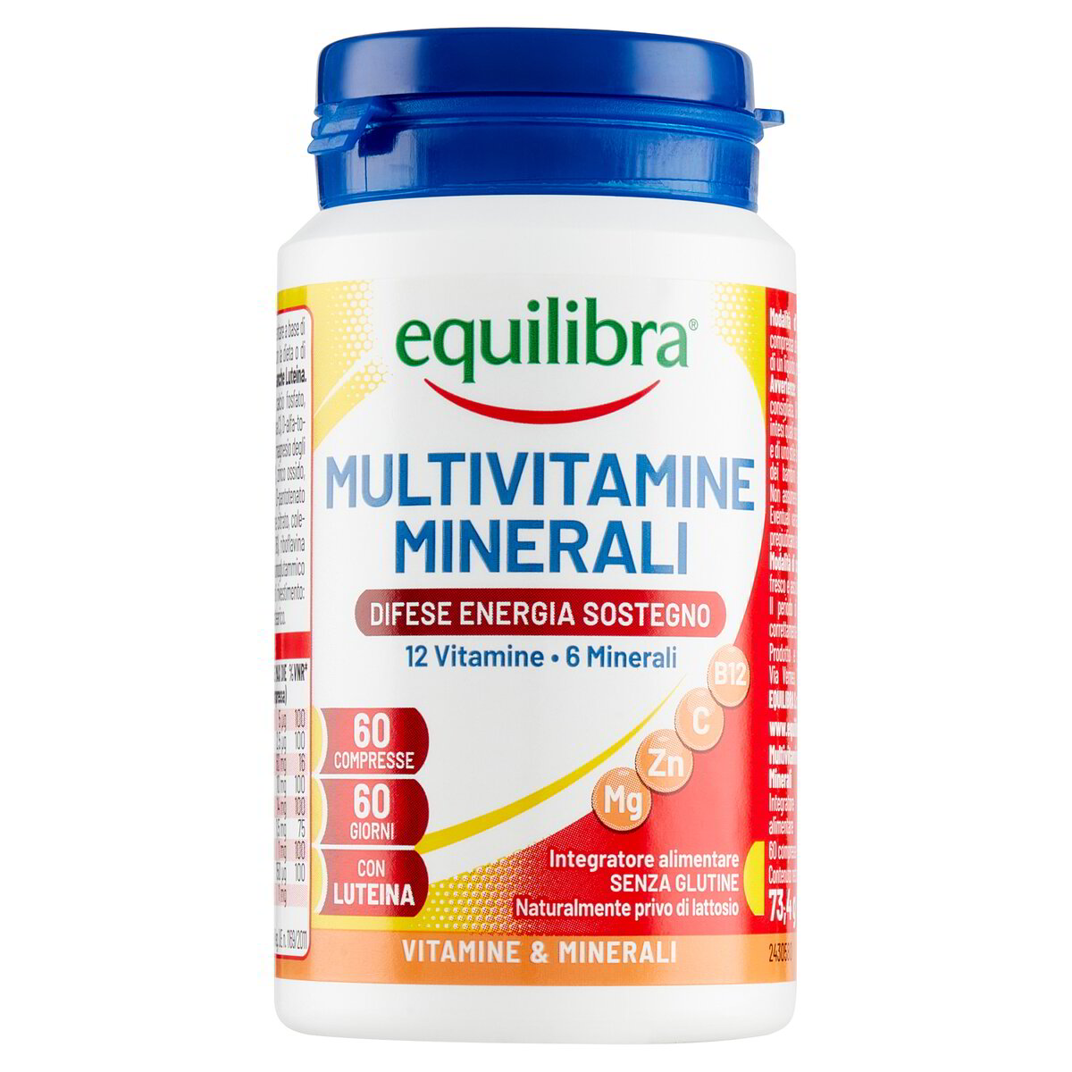 MULTIVITAMINE & MINERALI EQUILIBRA 73,4 g - 60 compresse - Tigros