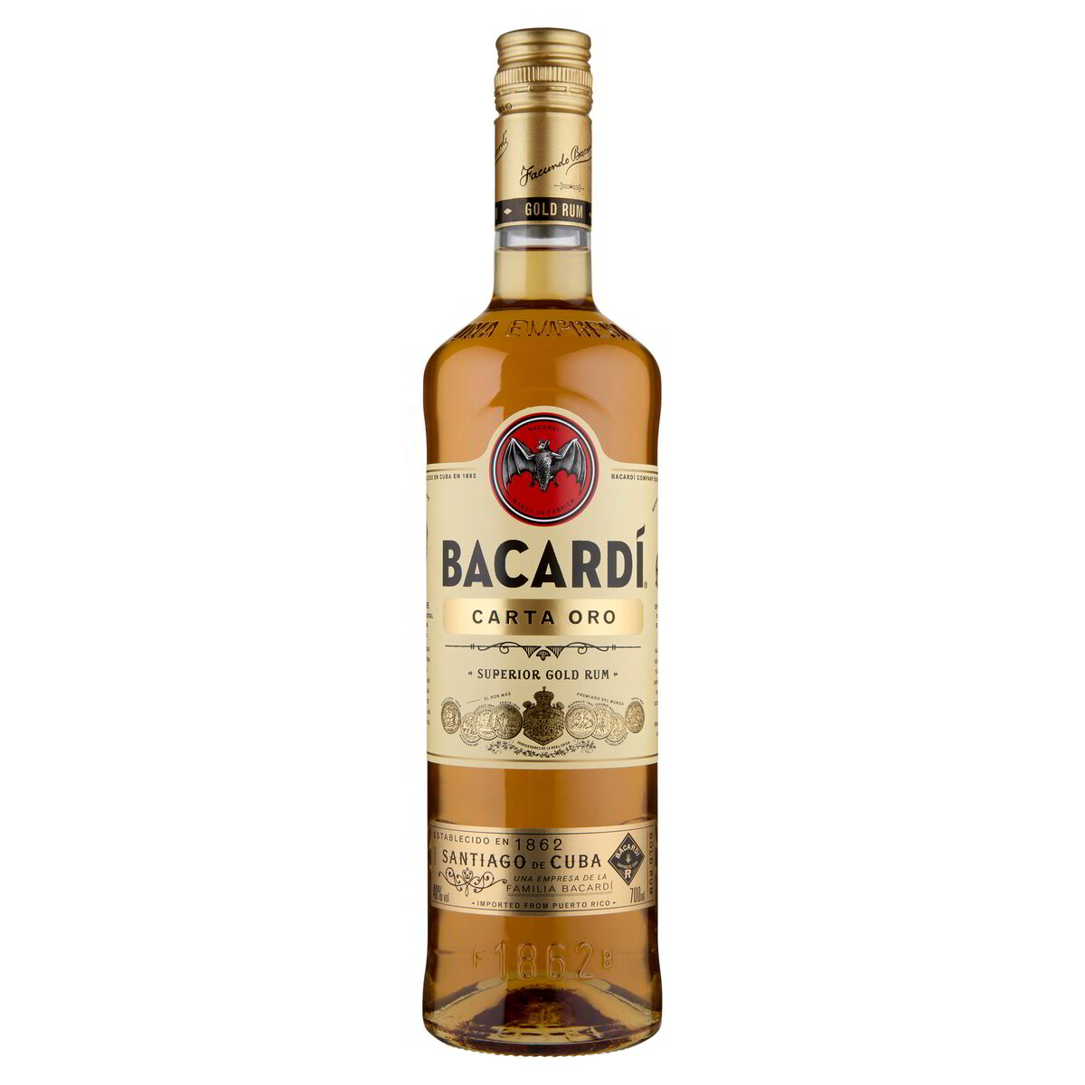 RUM CARTA ORO BACARDI 70 cl - Tigros