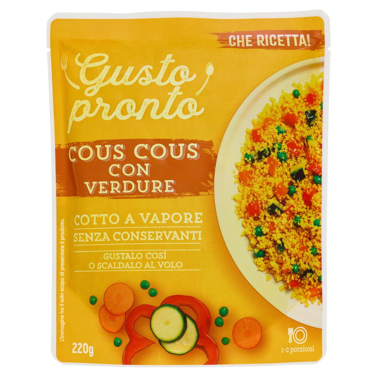 COUS COUS CON VERDURE GUSTO PRONTO 220 g - Tigros