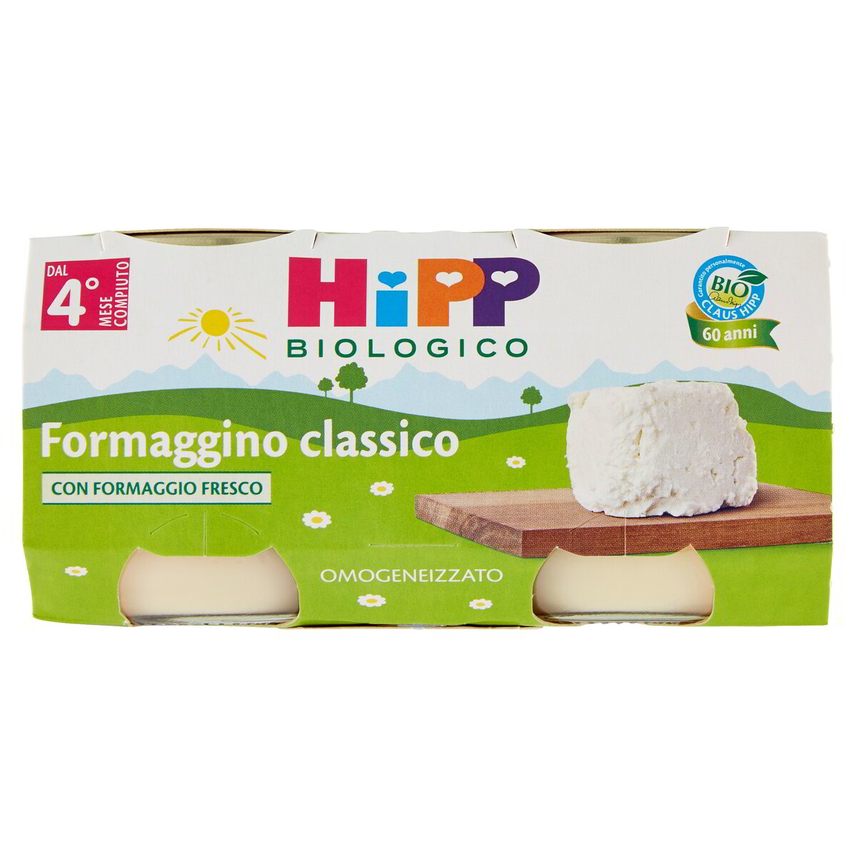 OMO FORMAGGINO HIPP BIO GR.80X2 - Tigros