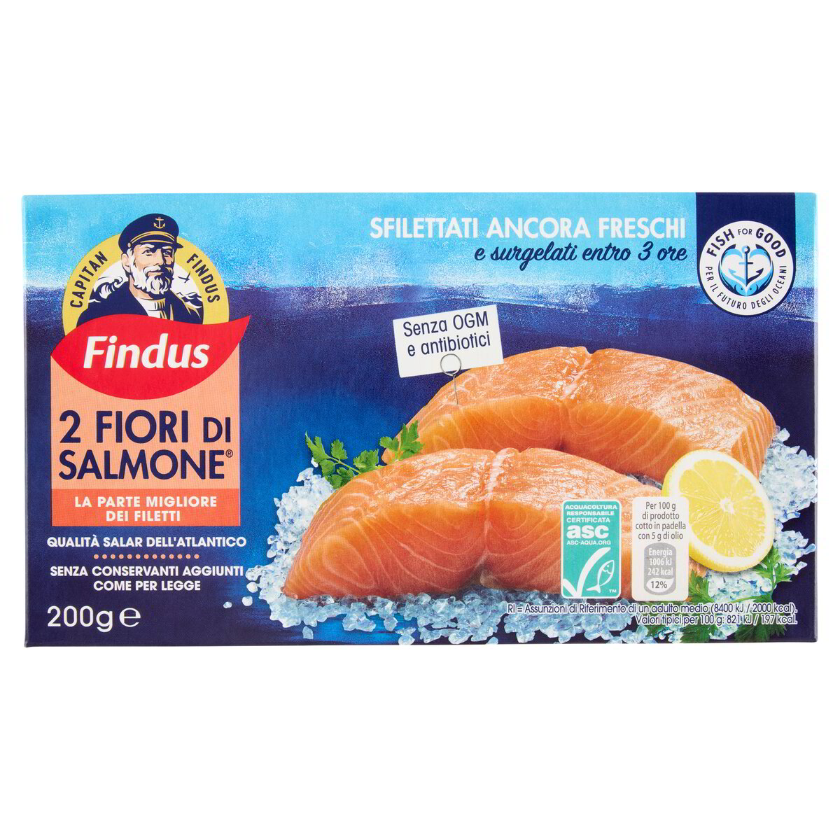 2 FIORI DI SALMONE FINDUS 200 g - Tigros