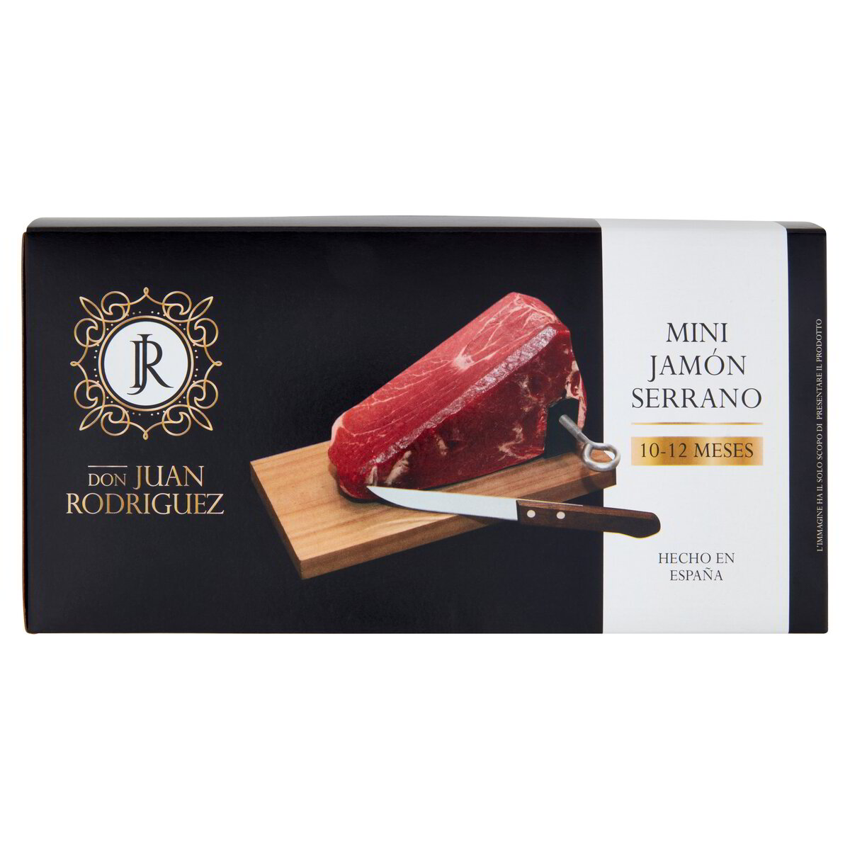 MINI JAMON SERRANO DON JUAN RODRIGUEZ 1 PROSCIUTTO+1 COLTELLO - Tigros