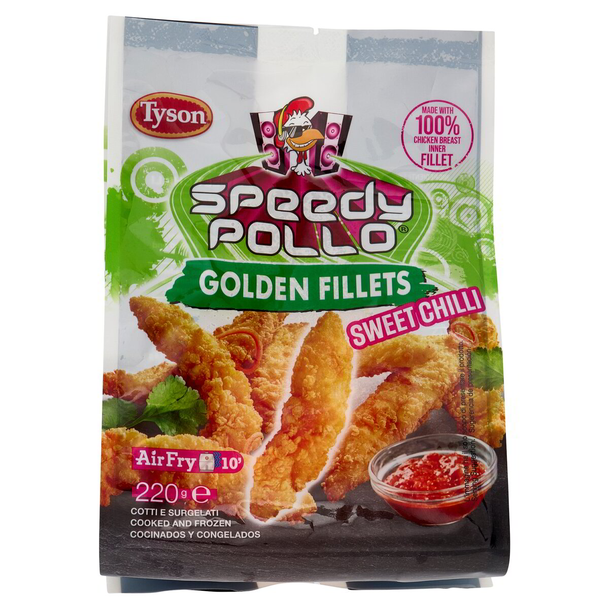 GOLDEN FILLETS CHILLI SPEEDY POLLO 220 g - Tigros