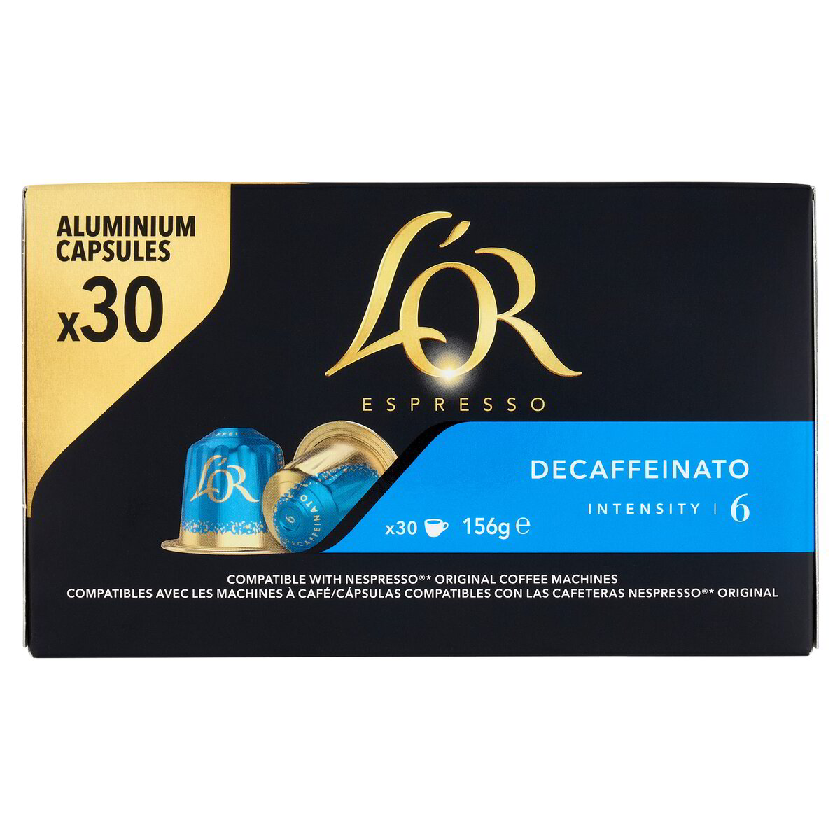 CAFFE DECAFFEINATO INT6 NESPR L'OR 156 g - 30 capsule - Tigros